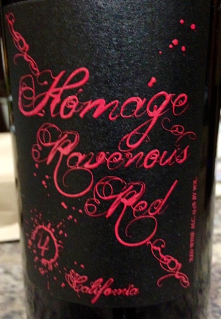 2011 California Dream Homage Ravenous Red, USA, California - CellarTracker