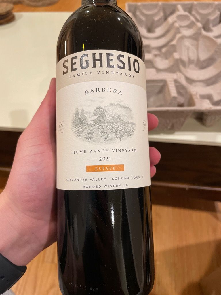 2021 Seghesio Family Vineyards Barbera Rosato Alexander Valley, USA ...