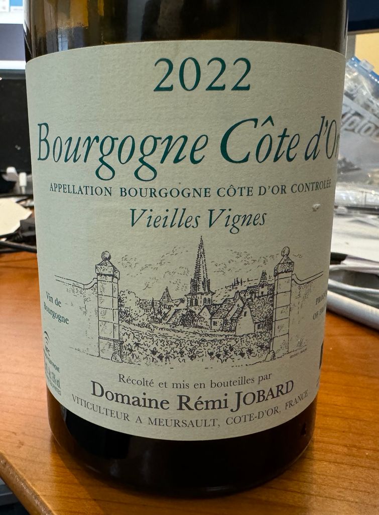 2023 Domaine Rémi Jobard Bourgogne Côte d'Or Blanc Vieilles Vignes ...