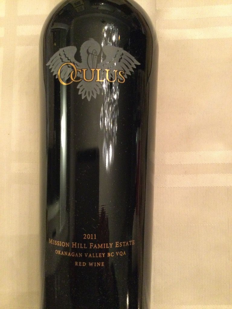 2011 Mission Hill Oculus, Canada, British Columbia, Okanagan Valley ...