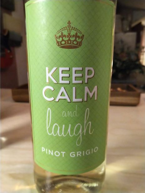 2019 Keep Calm Pinot Grigio Keep Calm and Laugh, Mixed, Canada/Imported ...