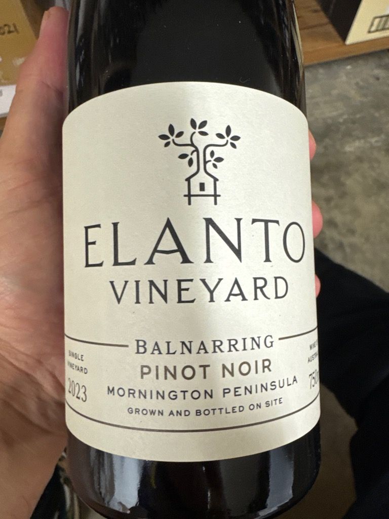 2023 Elanto Pinot Noir Balnarring, Australia, Victoria, Port Phillip ...