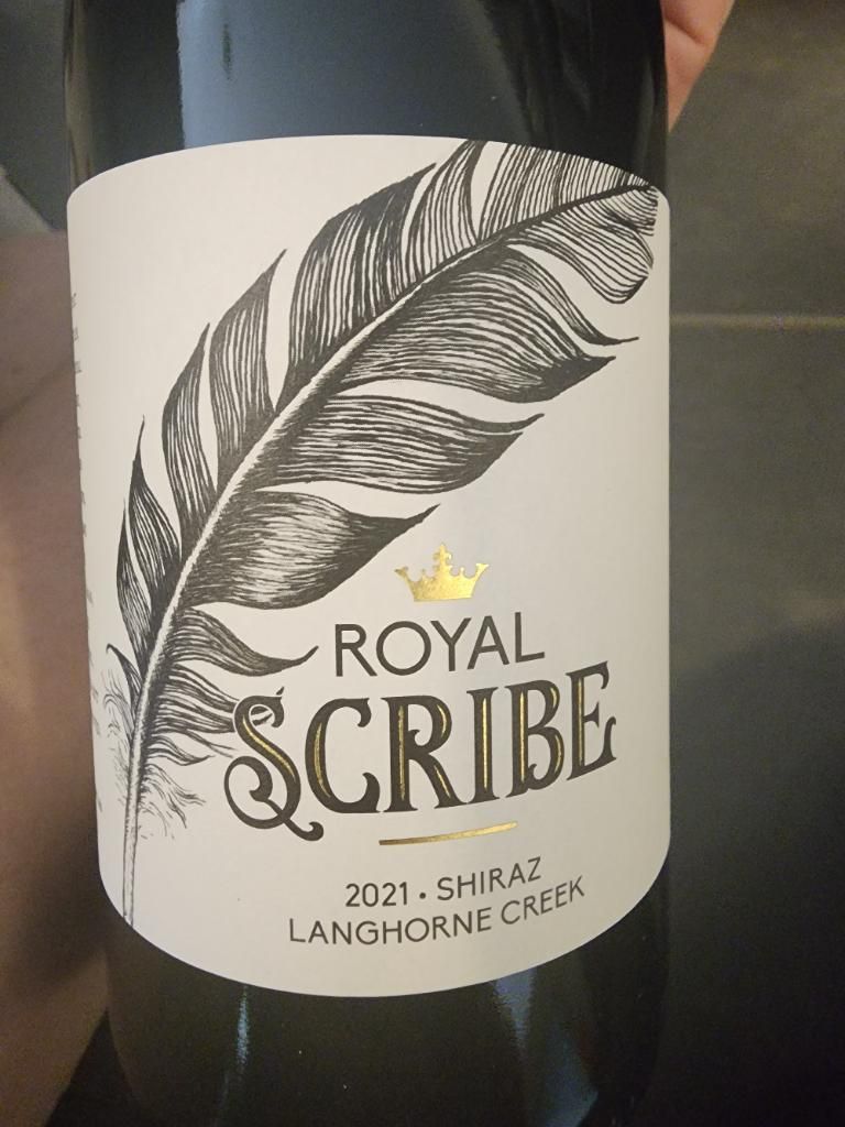 2021 Armstrong Wines Shiraz Royal Scribe, Australia, South Australia ...