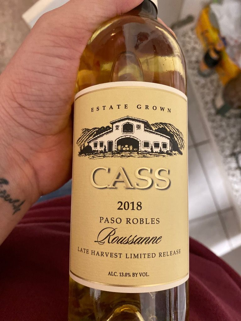 2024 Cass Roussanne, USA, California - CellarTracker