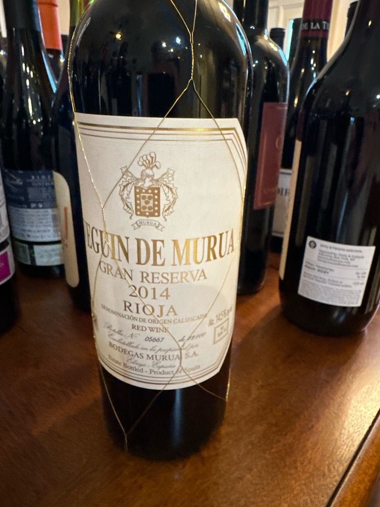 2014 Bodegas Murua Rioja Veguin de Murua Gran Reserva, Spain, La Rioja ...