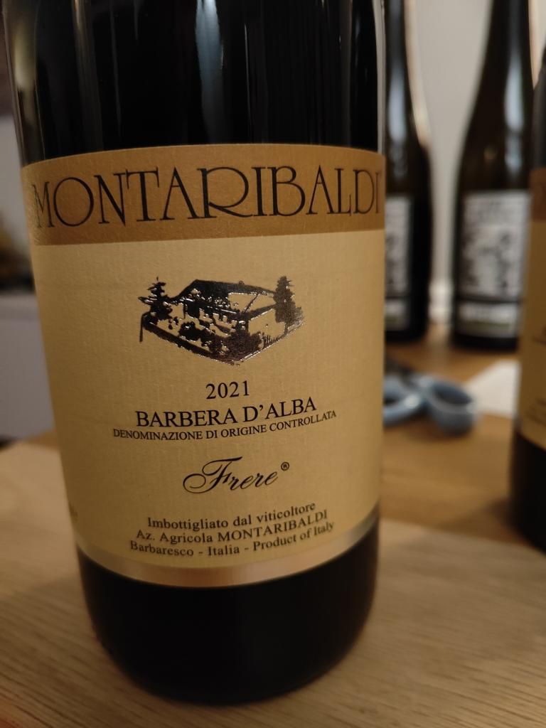 2021 Montaribaldi Barbera d'Alba Frere, Italy, Piedmont, Alba, Barbera ...
