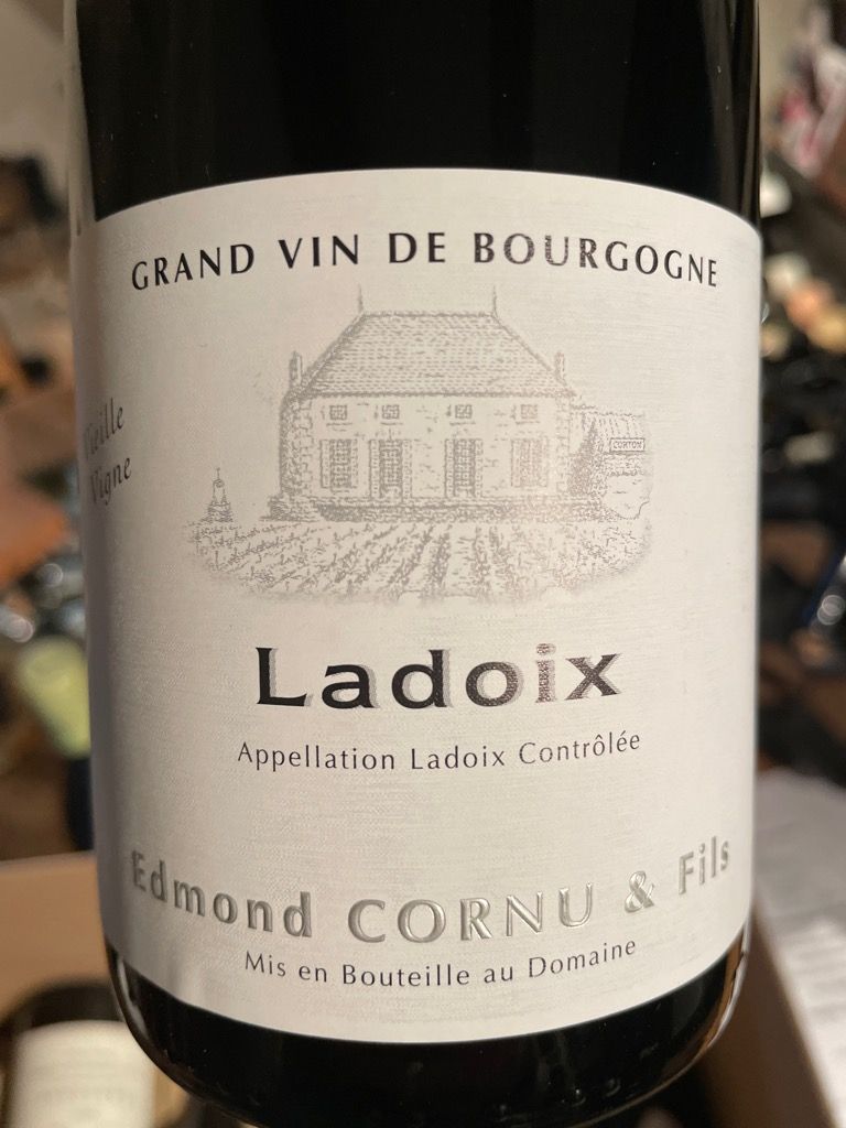 2022 Edmond Cornu & Fils Ladoix, France, Burgundy, Côte de Beaune ...