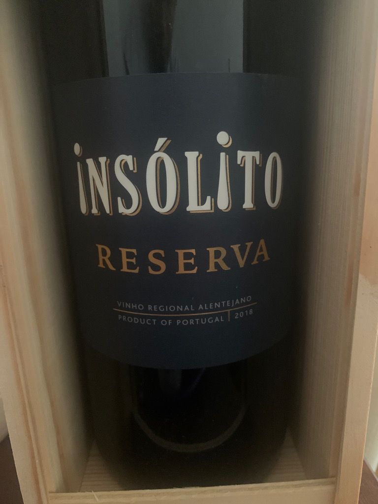 2019 Casa Agricola Alexandre Relvas Insólito Reserva, Portugal ...