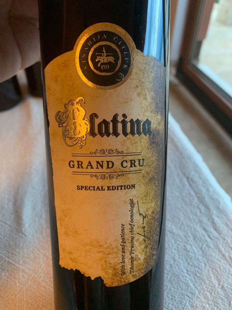 2016 Vinarija Čitluk Blatina Special Edition Grand Cru, Bosnia ...