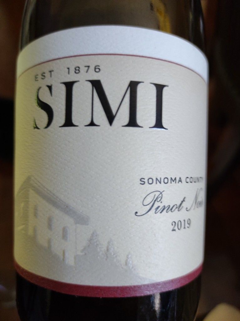 2018 Simi Pinot Noir Sonoma County, USA, California, Sonoma County ...
