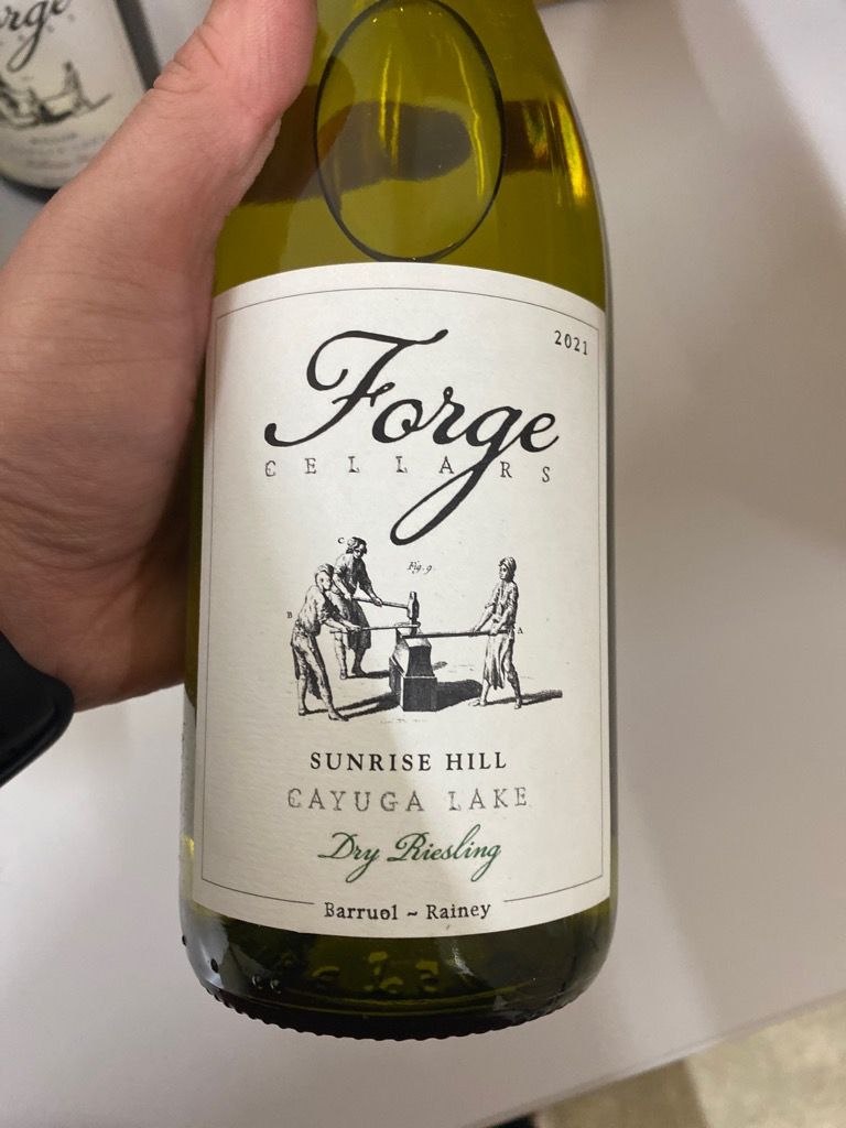 2021 Forge Cellars Dry Riesling Sunrise Hill Vineyard, USA, New York ...