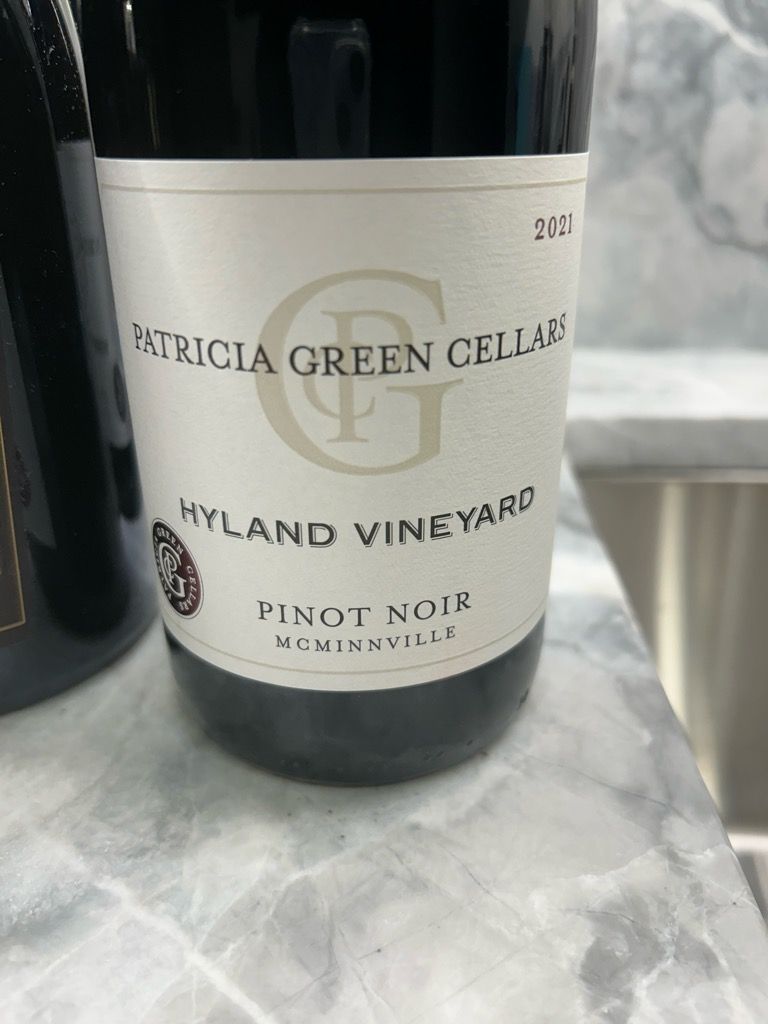 2021 Patricia Green Cellars Pinot Noir, USA, Oregon, Willamette Valley - CellarTracker