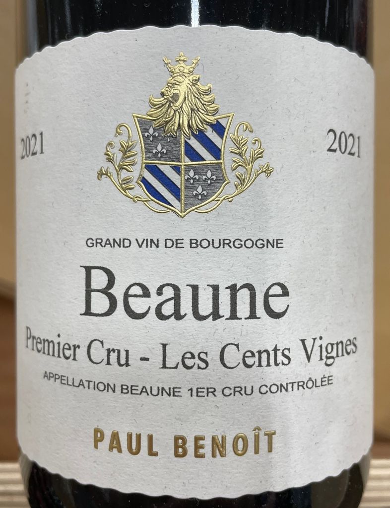 2021 Paul Benoit Beaune 1er Cru Cent-Vignes, France, Burgundy, Côte de ...