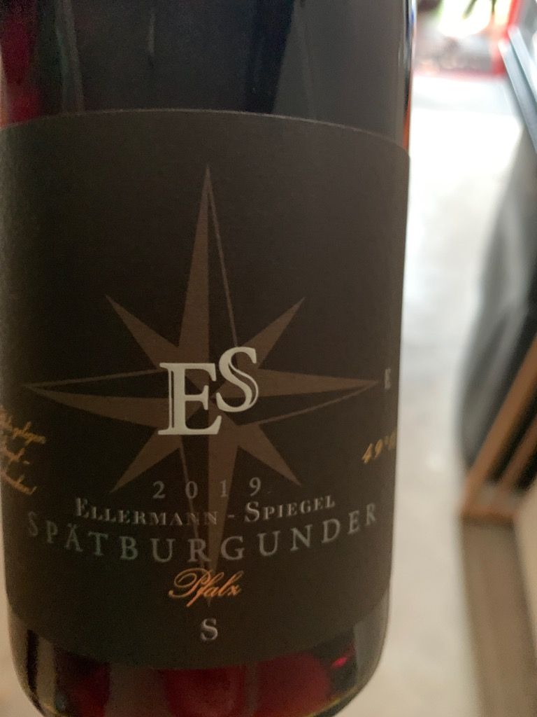 2019 Ellermann - Spiegel Spätburgunder QbA, Germany, Pfalz - CellarTracker