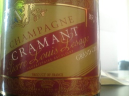 NV Pierre-Louis Lesage Champagne Grand Cru Cramant, France, Champagne ...