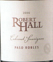 2006 Robert Hall Cabernet Sauvignon, USA, California, Central Coast ...