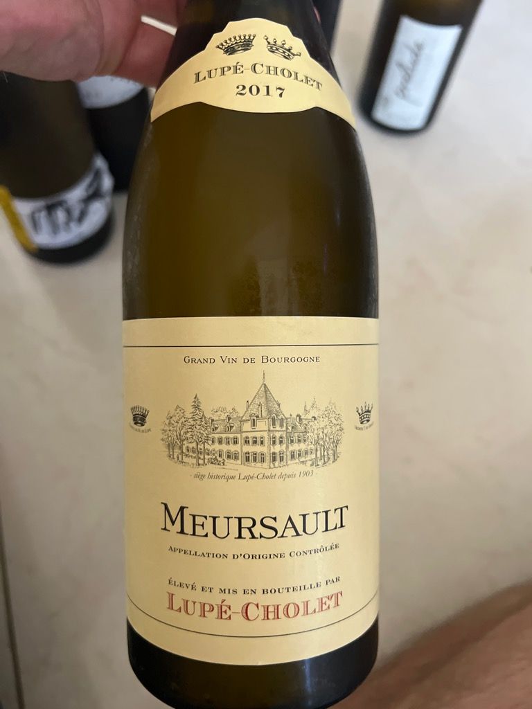 2017 Lupé-Cholet Meursault, France, Burgundy, Côte de Beaune, Meursault - CellarTracker