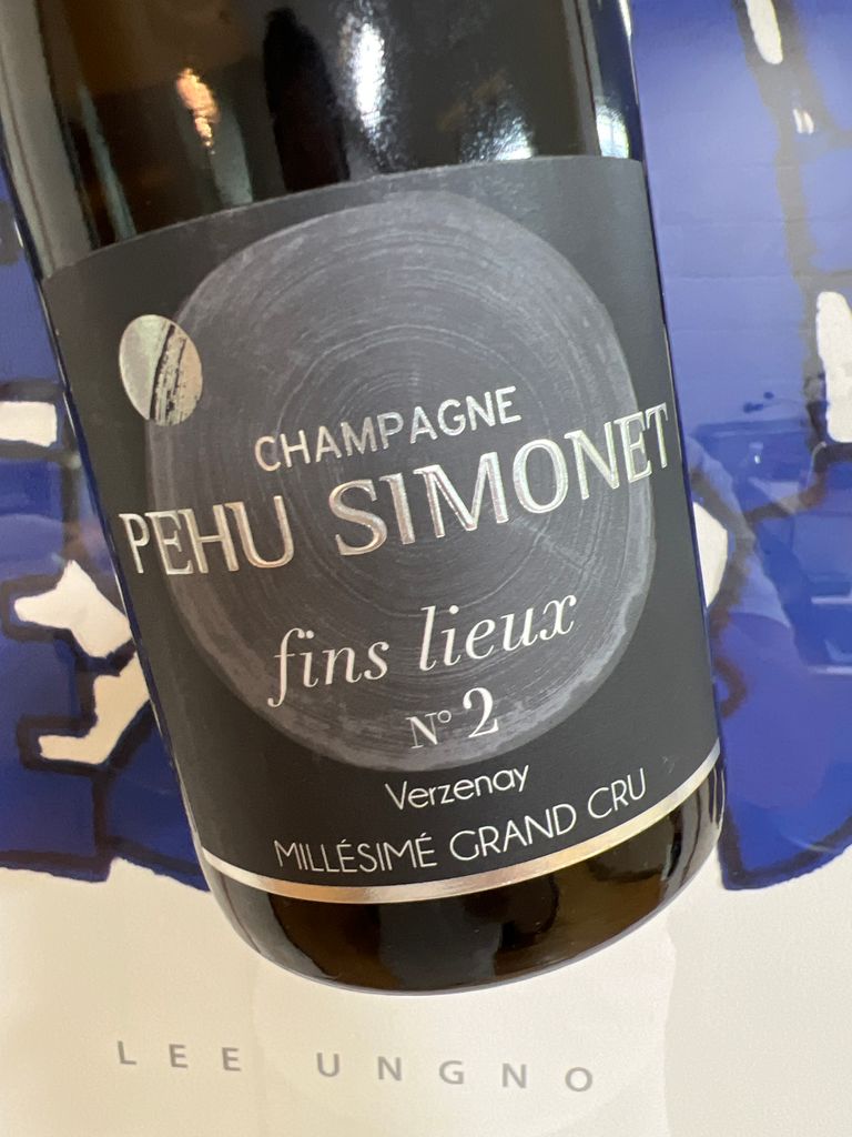 NV Pehu Simonet Champagne Grand Cru Fins Lieux No 2 Verzenay, France ...