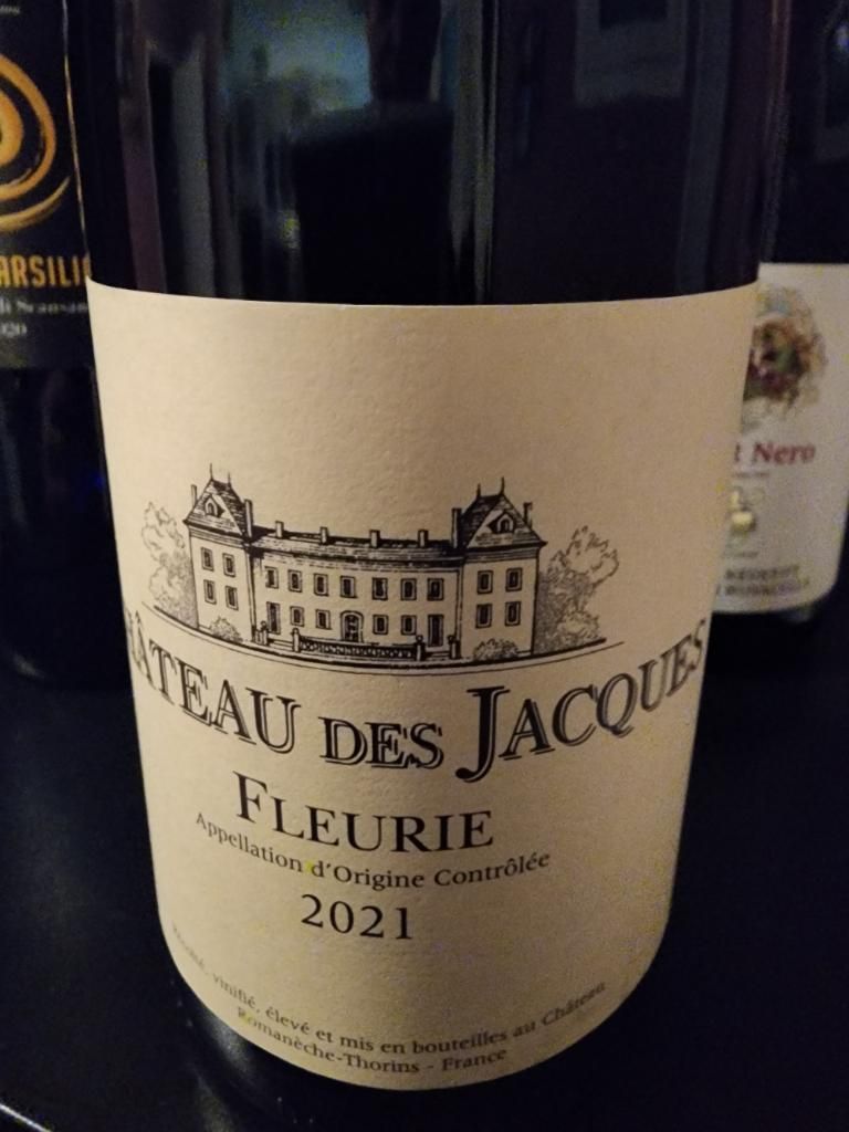 2021 Louis Jadot Fleurie Château des Jacques, France, Burgundy ...