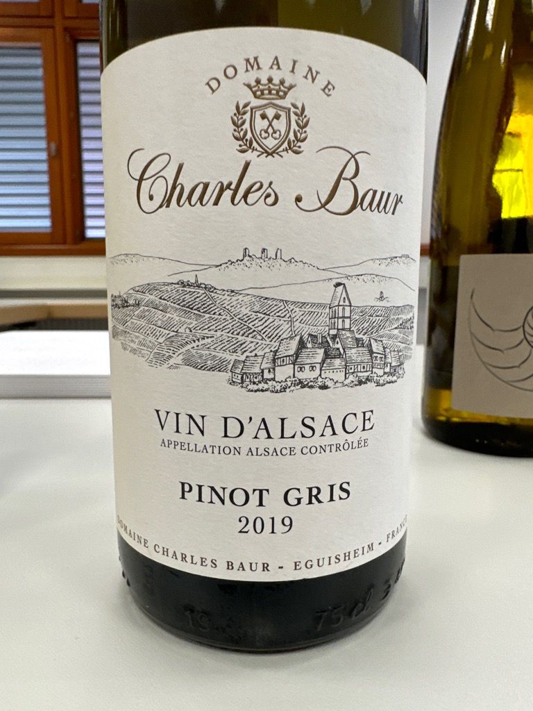2009 Charles Baur Pinot Gris - CellarTracker