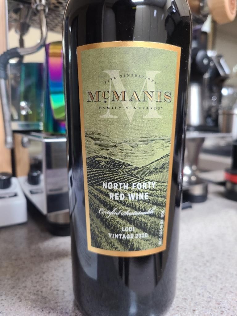2020 McManis Family Vineyards North Forty, USA, California, Central ...