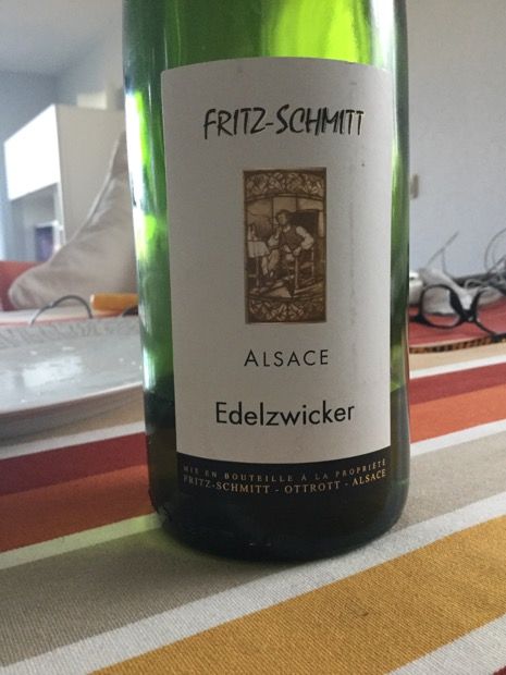 2020 Fritz-Schmitt Edelzwicker, France, Alsace - CellarTracker