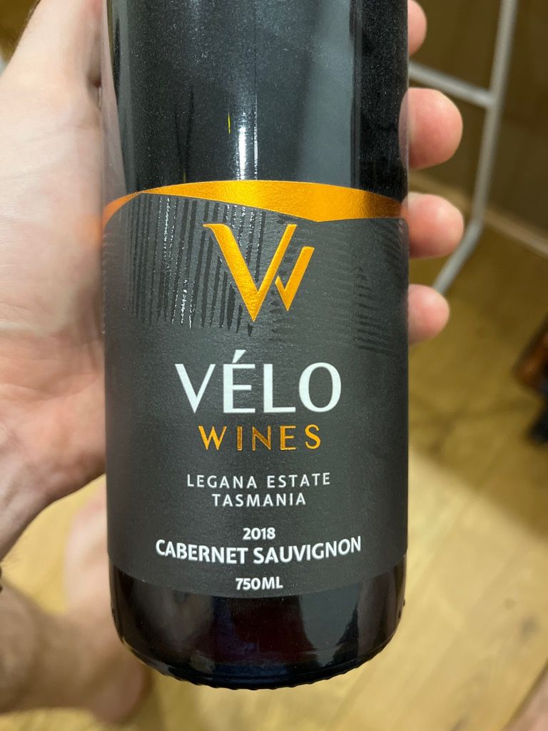 2018 Velo Wines Cabernet Sauvignon Legana Estate, Australia, Tasmania ...