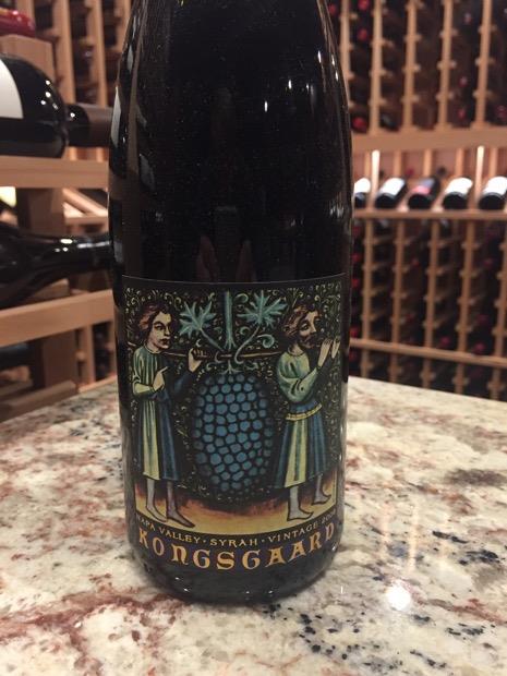 2006 Kongsgaard Syrah Hudson Vineyard, USA, California, Napa Valley ...