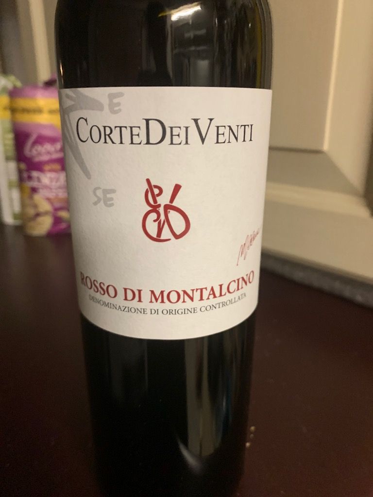 2019 Corte dei Venti Rosso di Montalcino, Italy, Tuscany, Montalcino ...