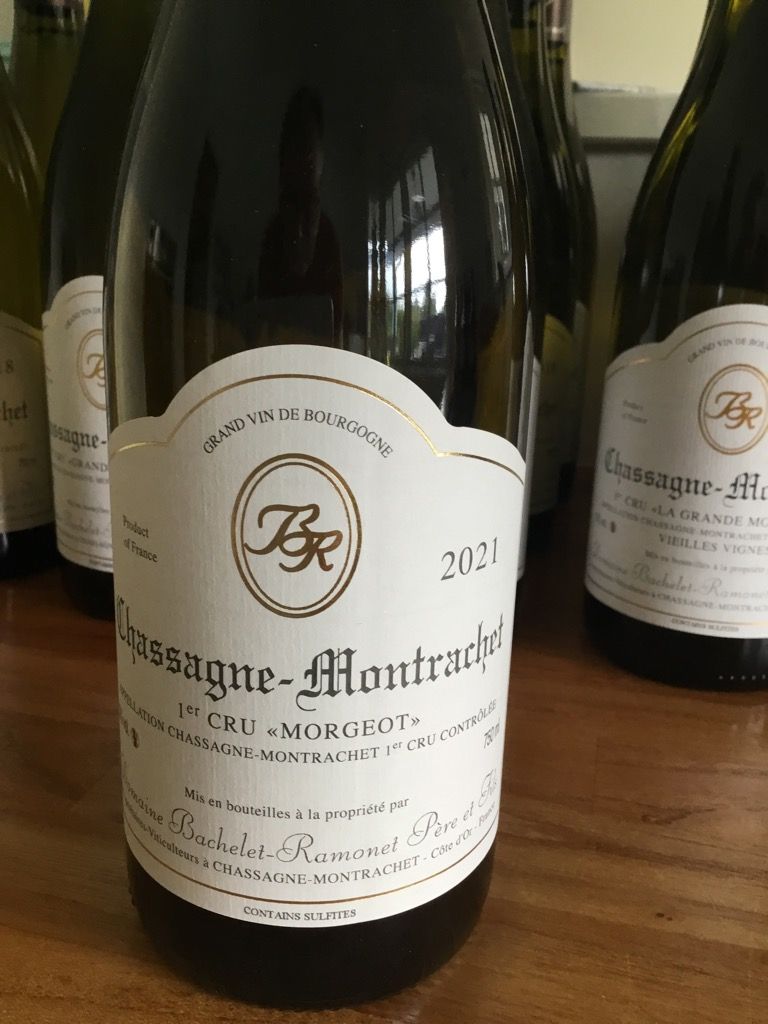 2021 Domaine Bachelet-Ramonet Chassagne-Montrachet 1er Cru Morgeot ...