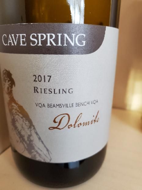 2018 Cave Spring Riesling Dolomite, Canada, Ontario, Niagara Peninsula ...