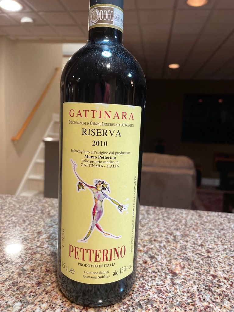 2010 Petterino Gattinara Riserva, Italy, Piedmont, Northern Piedmont, Gattinara - CellarTracker