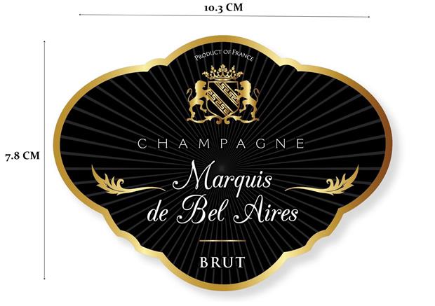 NV Didier Chopin Champagne Marquis de Bel Aires, France, Champagne ...