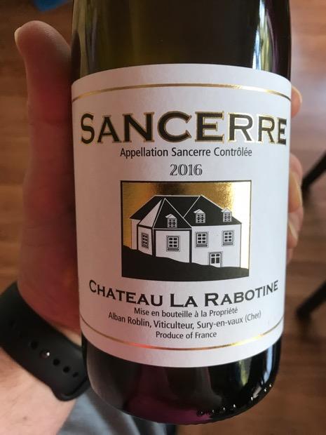 2016 Château La Rabotine Sancerre, France, Loire Valley, Upper Loire ...
