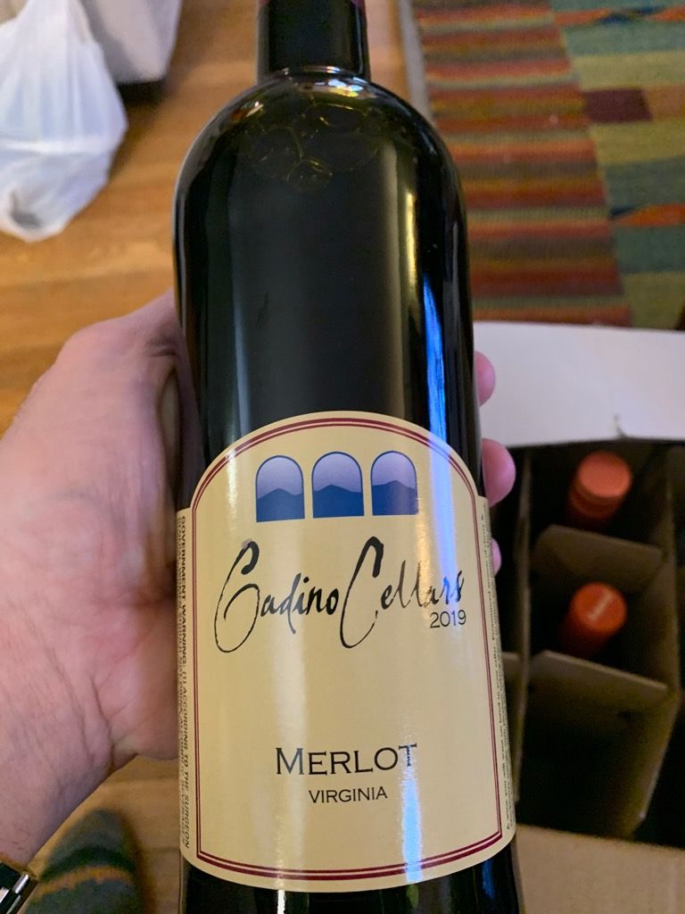 2021 Gadino Cellars Merlot, USA, Virginia, Northern Virginia ...