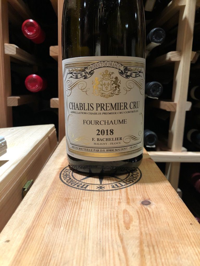 2019 Domaine Bachelier Chablis 1er Cru Fourchaume, France, Burgundy ...