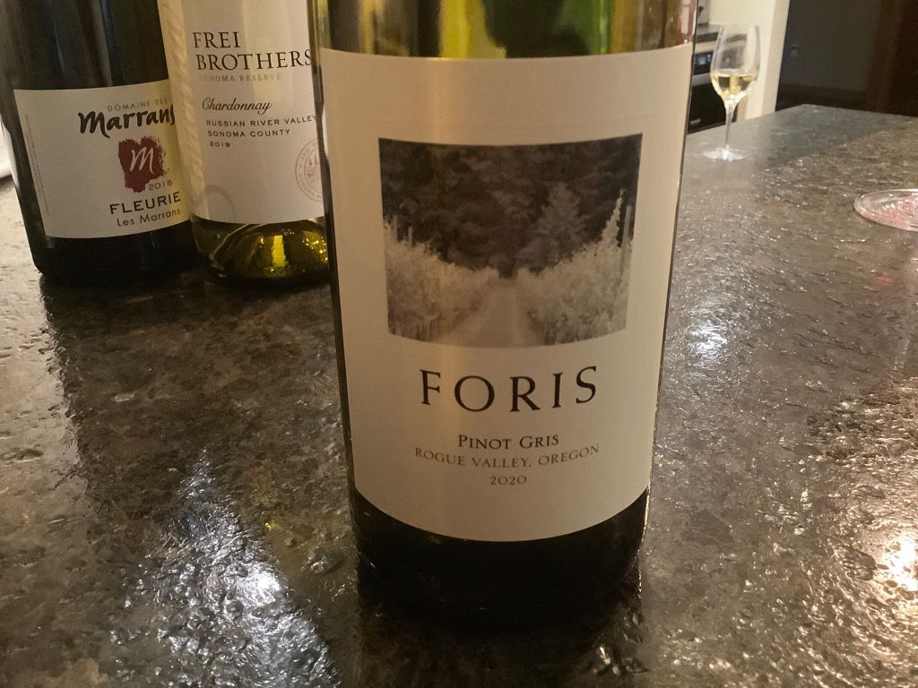 2021 Foris Pinot Blanc, USA, Oregon, Southern Oregon, Rogue Valley - CellarTracker