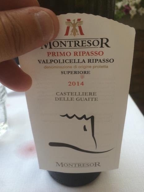 2013 Giacomo Montresor Ripasso della Valpolicella Castelliere delle ...