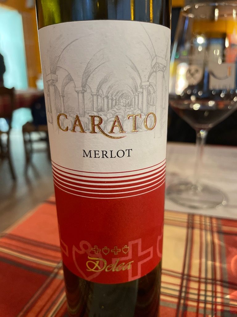2019 Angelo Delea Merlot Carato, Switzerland, Ticino - CellarTracker