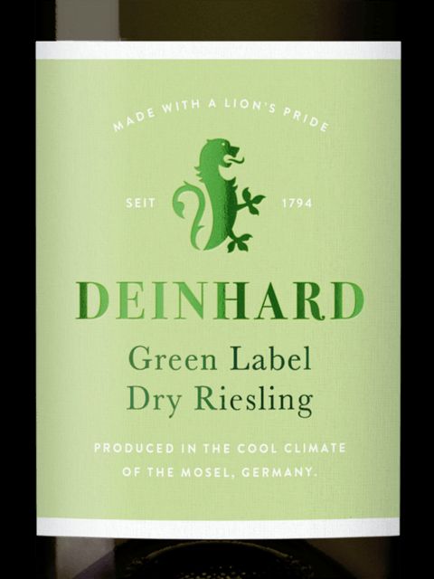2021 Deinhard Riesling Green Label, Germany, Mosel Saar Ruwer ...