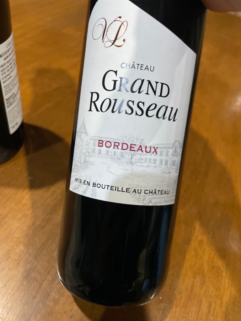 2020 Château Grand Rousseau, France, Bordeaux - CellarTracker