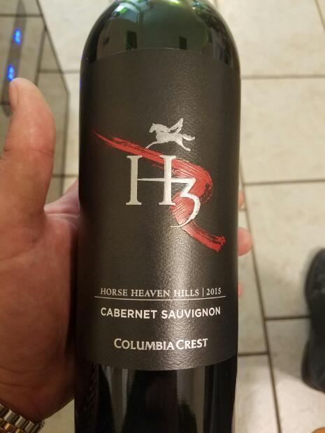 2015 Columbia Crest Cabernet Sauvignon H3, USA, Washington, Columbia ...