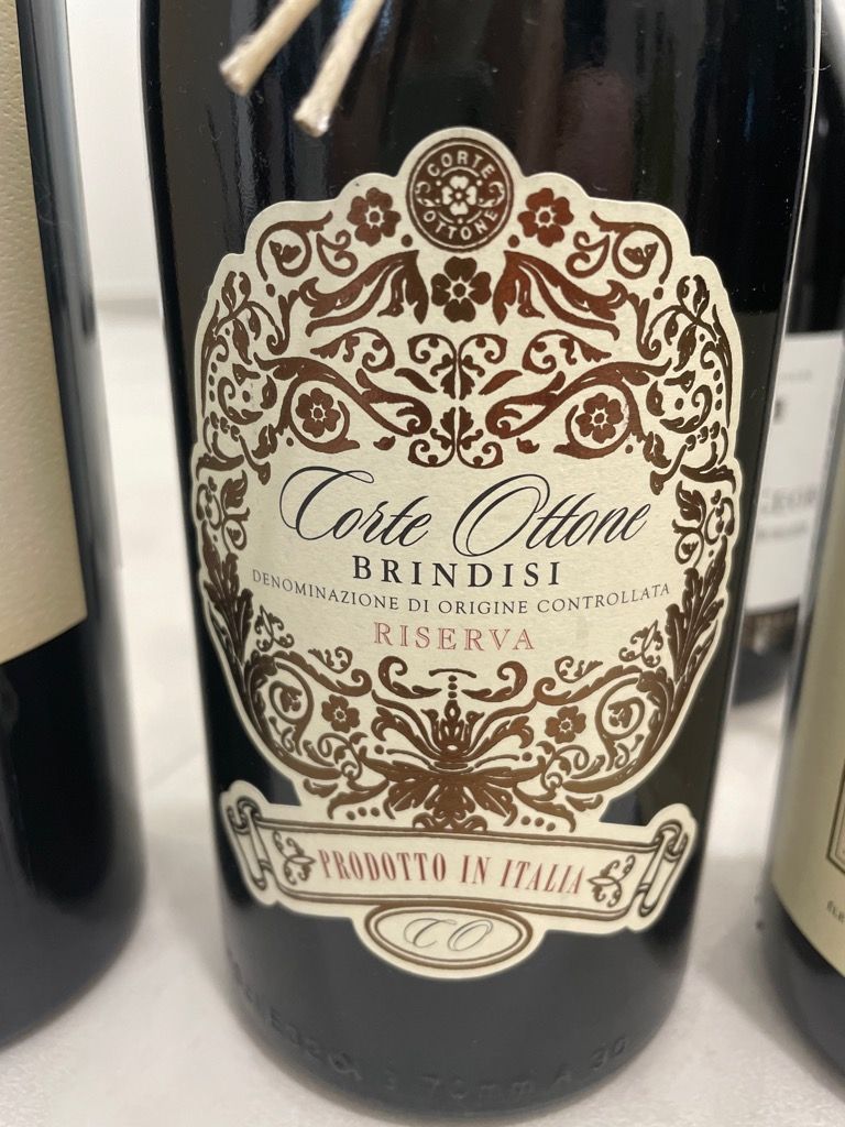 2019 Corte Ottone Brindisi Riserva, Italy, Puglia, Brindisi - CellarTracker