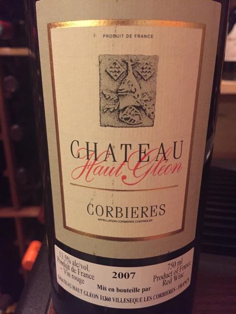 2006 Château Haut-Gleon Corbières, France, Languedoc Roussillon ...