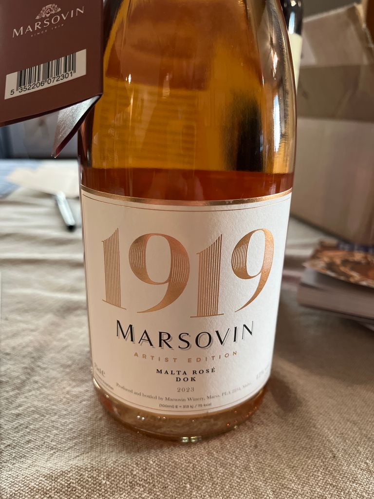 2024 Marsovin 1919 Artist Edition Rosé, Malta, DOK Malta Superiore - CellarTracker