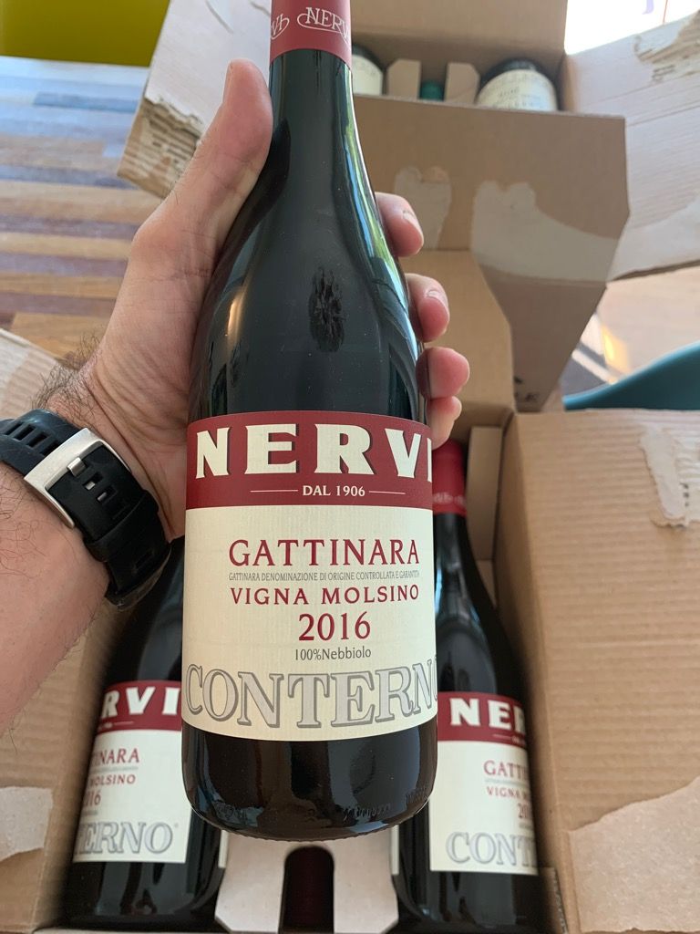 2018 Nervi-Conterno Gattinara Vigna Molsino, Italy, Piedmont, Northern ...