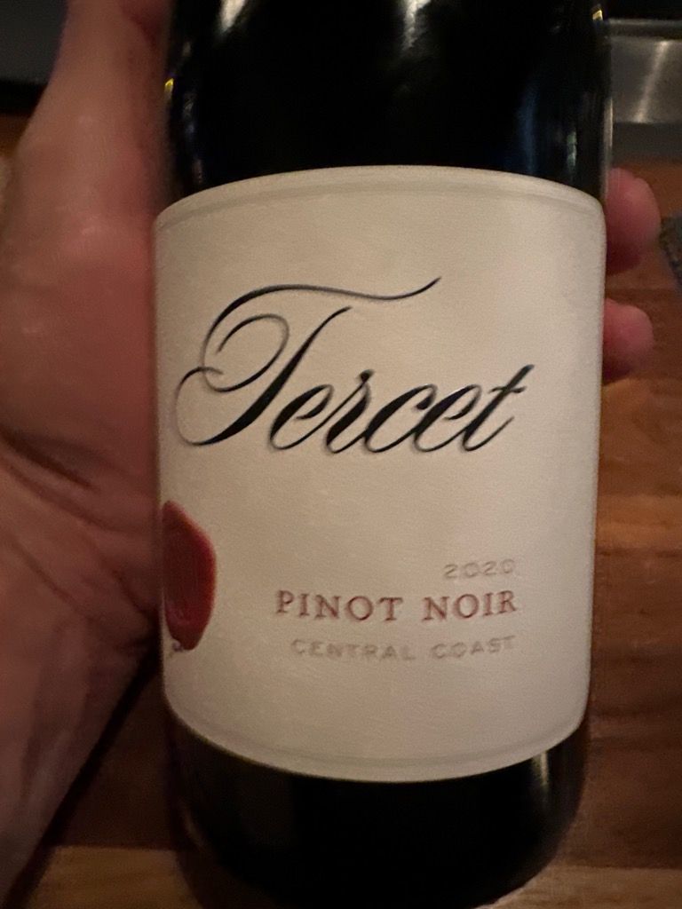 2020 Tercet Pinot Noir, USA, California, Central Coast - CellarTracker
