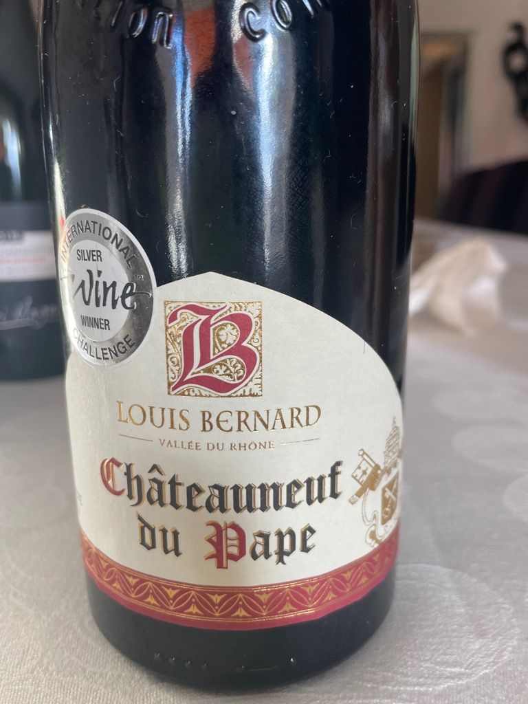 2014 Louis Bernard Châteauneuf-du-Pape, France, Rhône, Southern Rhône ...