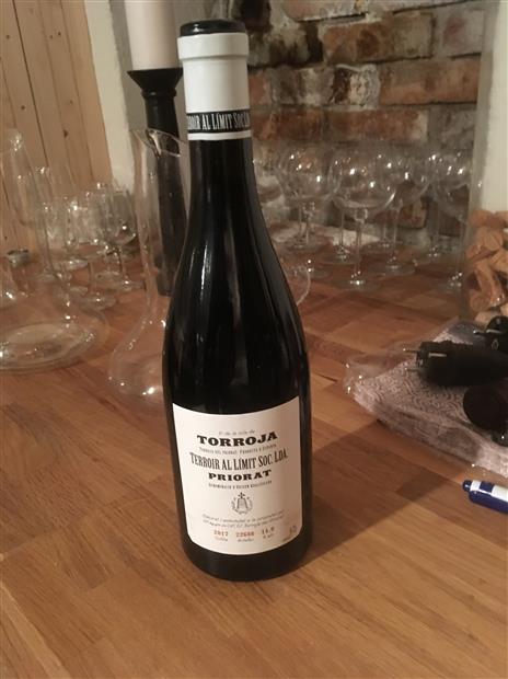 2017 Terroir Al Limit Soc. Lda. Priorat Torroja Vi de la Vila, Spain ...