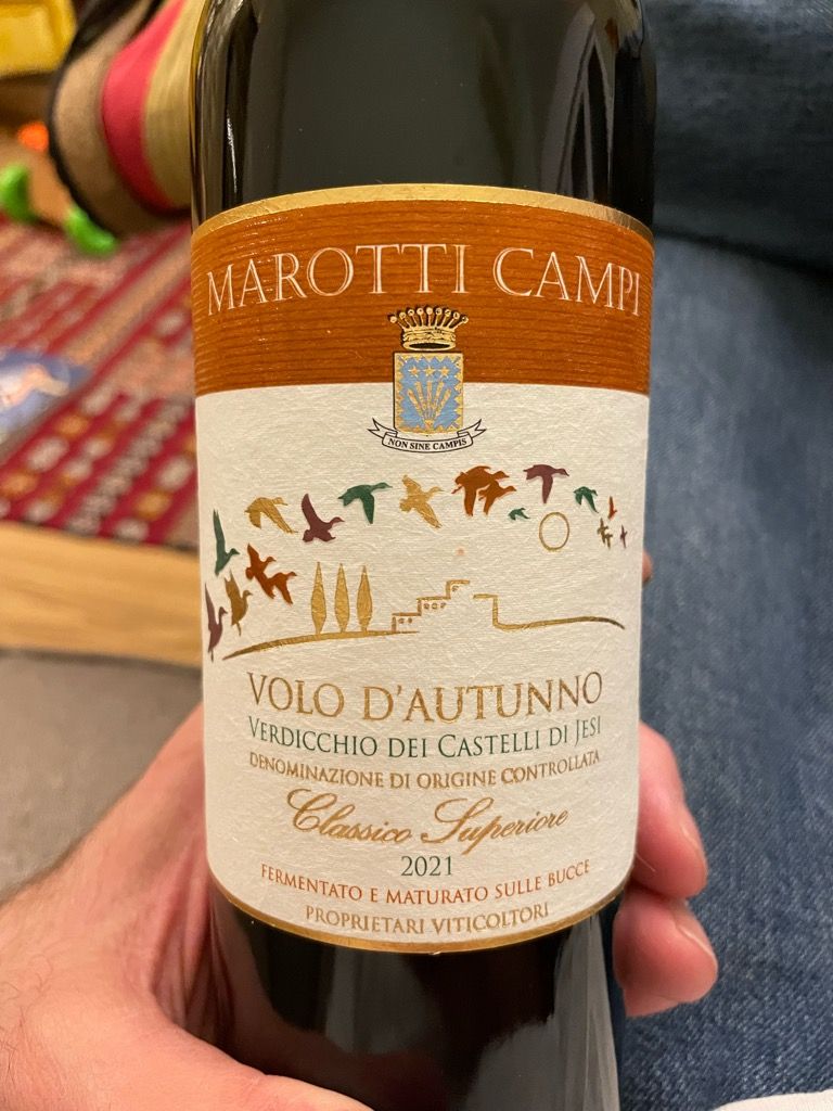 2021 Marotti Campi Verdicchio dei Castelli di Jesi Classico Superiore ...